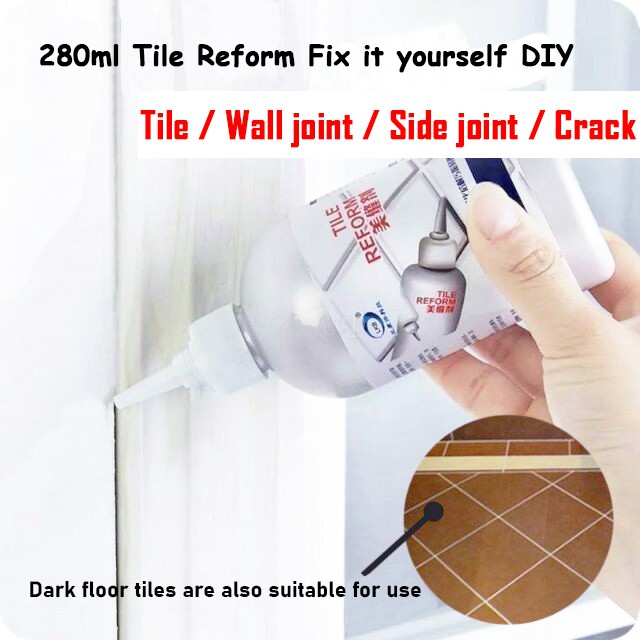 280ml TILE REFORM Grouting Fix Waterproof Anti-Fungus | Shopee Malaysia