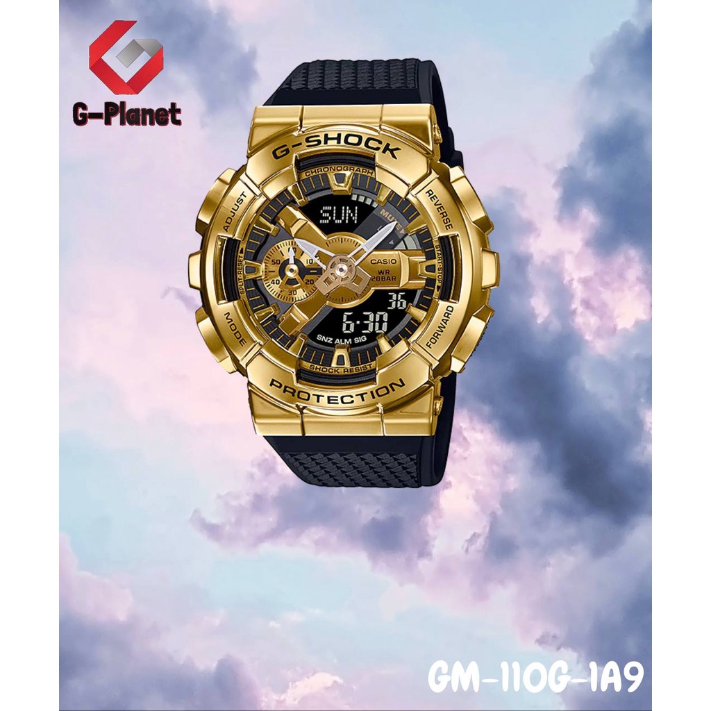 CASIO G-SHOCK 100% Original GM-110-1ADR / GM-110G-1A9DR / GM-110RH-1ADR ...