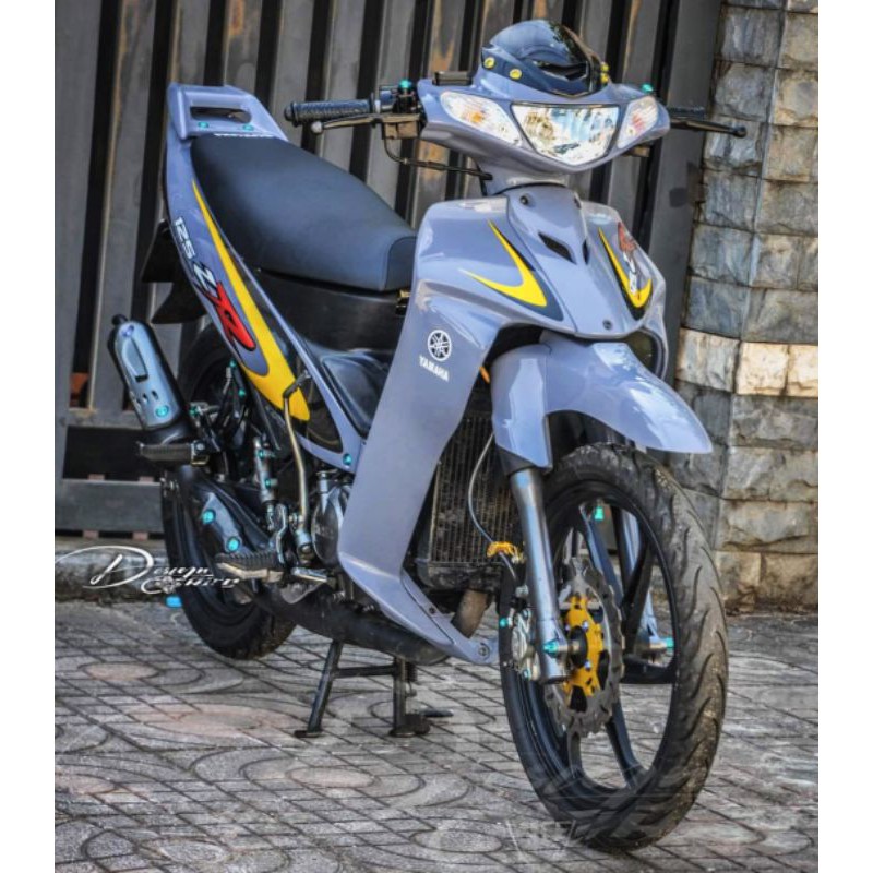 coverset yamaha HLD grey nardo 125z / 125zr sabit kuning | Shopee Malaysia