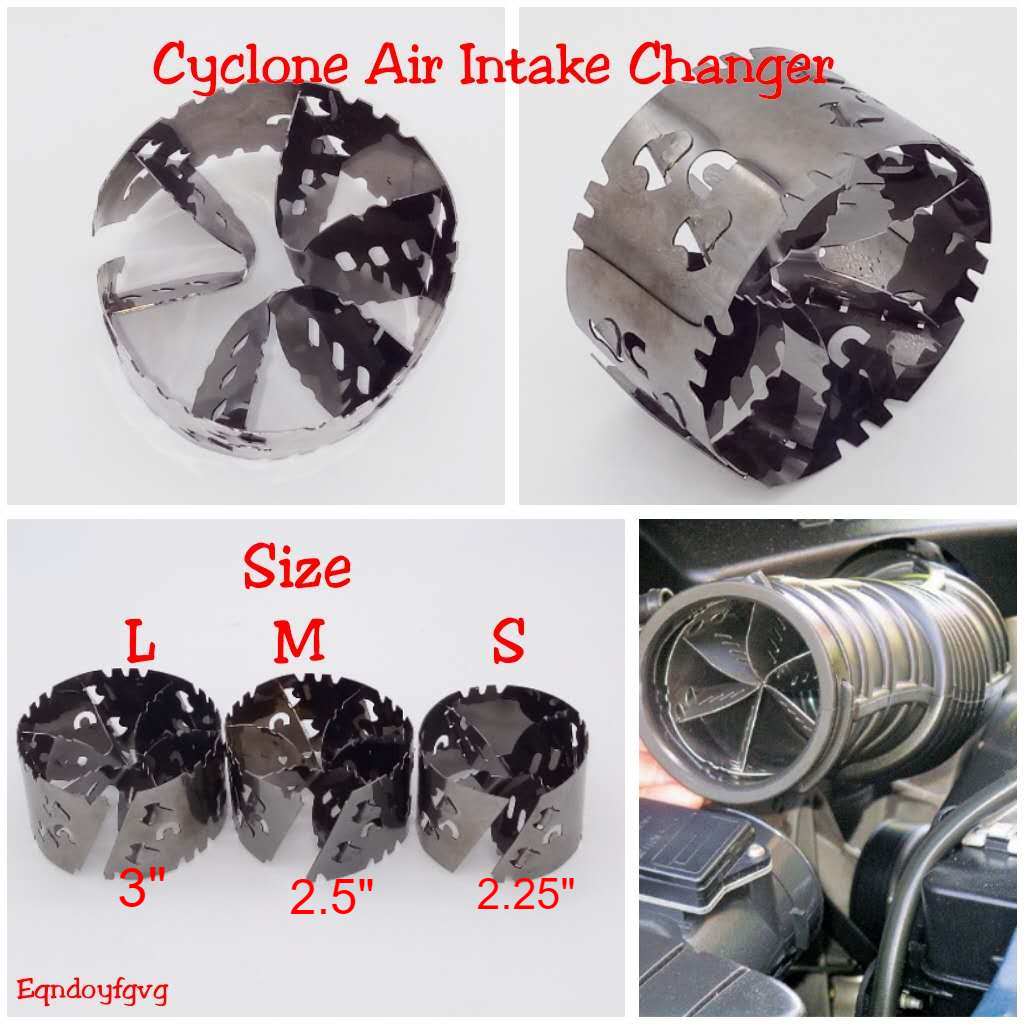 Cyclone C3 Air Intake Charger Twin Fan Turbo Spiral Jet Turbo ...