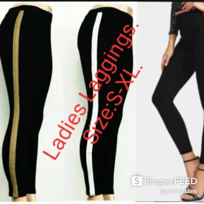 Women Legins Fashion New S Xl Kain Tebbal Shopee Malaysia