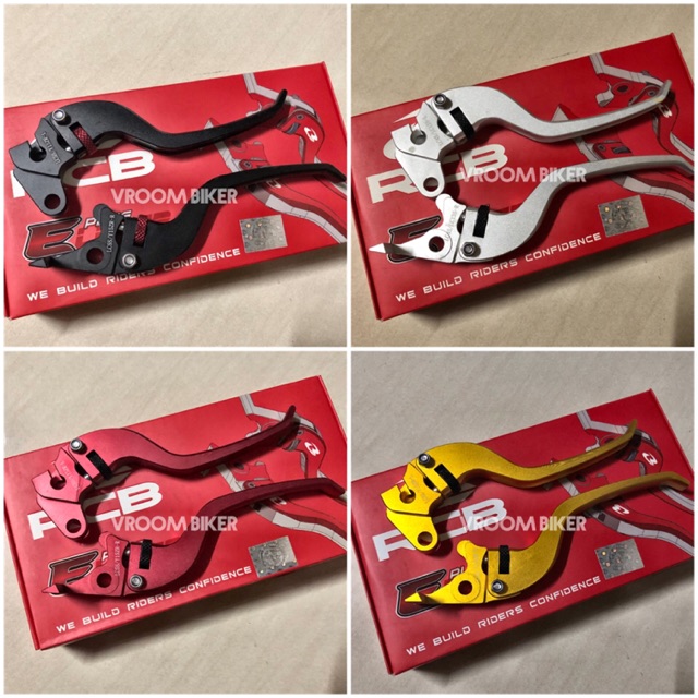 Racing Boy RCB Alloy Lever Set Brake Lever Clutch Lever (E+) LC135 5S Y15ZR Y16ZR / RS150 RS150R ...