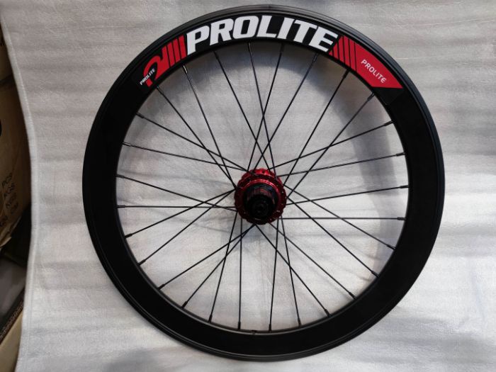 Prolite Wheelset for 20 inch (451) Folding Bike 6 bolt Disc Support 8 ...