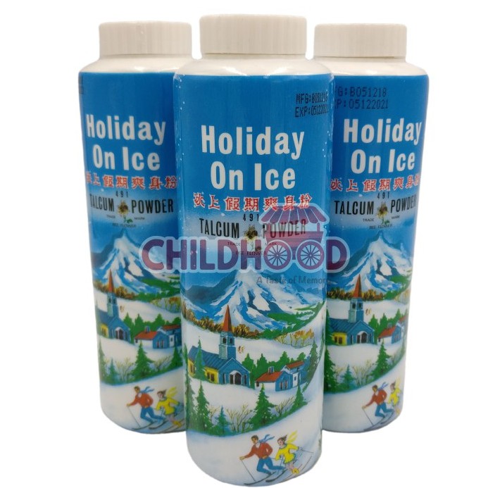 Holiday On Ice Talcum Powder 1bottle | Shopee Malaysia