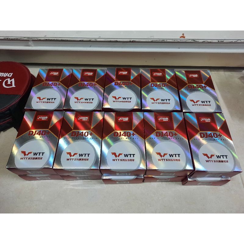 DHS DJ40+ WTT TABLE TENNIS BALL 3 STAR | Shopee Malaysia