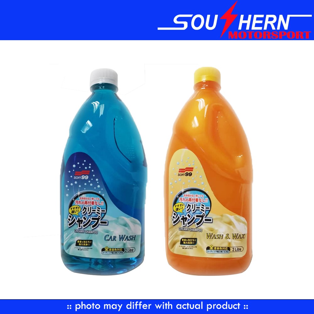 SOFT 99 | SOFT99 CREAMY CAR SHAMPOO (2L) | Shopee Malaysia