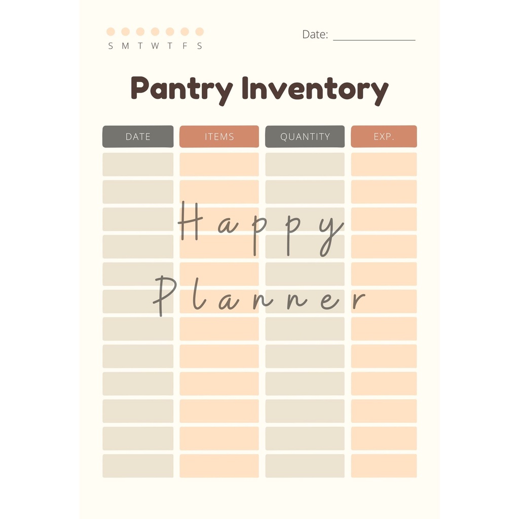 03 _ PDF Printable Binder Contents - Food Journal | Recipe Card | Food ...
