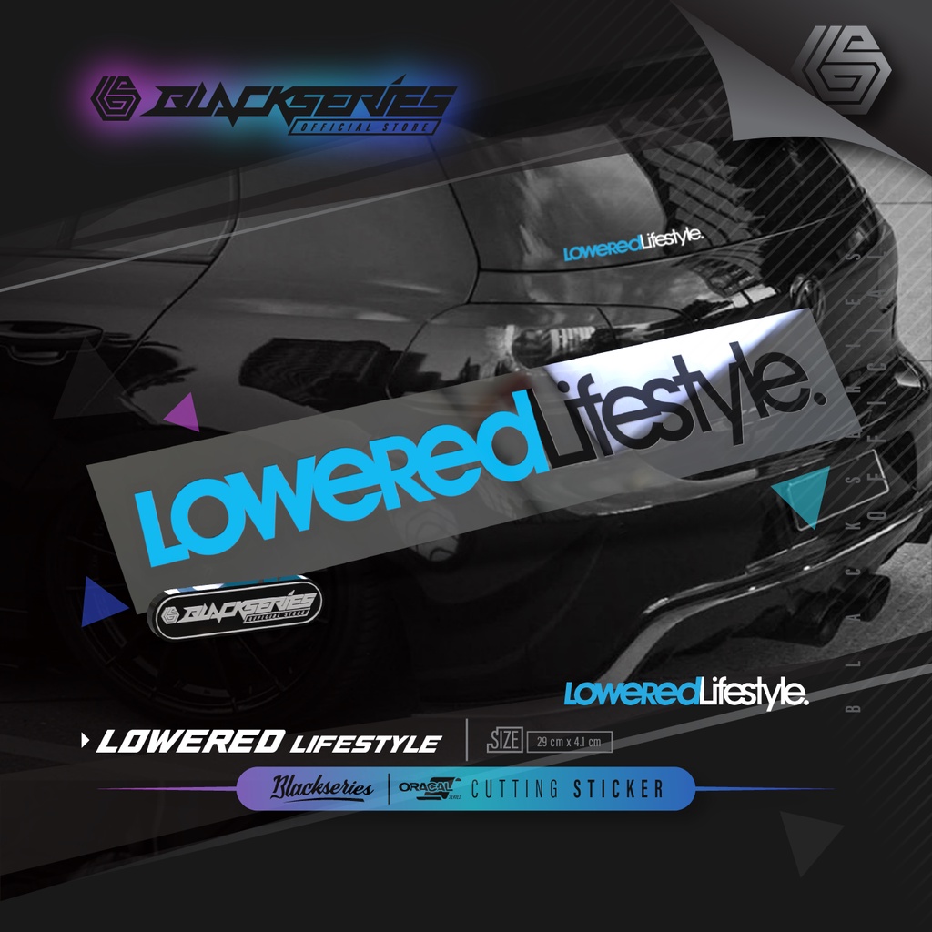 Lowered Lifestyle Sticker Cutting | Lowered Lifestyle Stickers ...