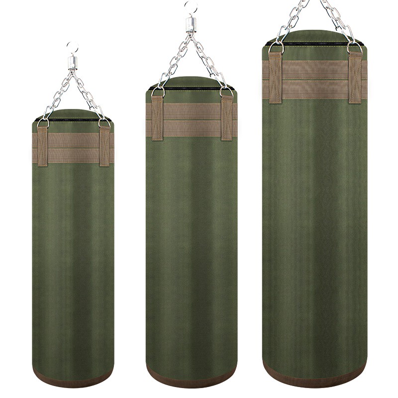 120cm Green Canvas Kick Boxing Punching Bag Sandbag For Adult MMA Muay ...