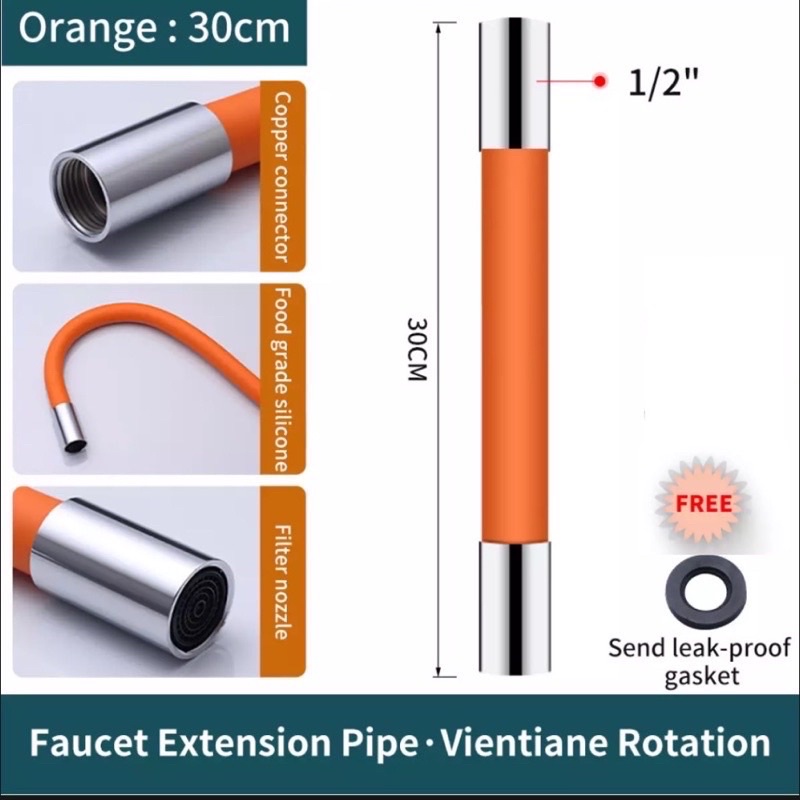 Paip Sinki Dapur Kitchen Sink Paip Air Faucet Paip Getah Faucet Kitchen Faucet Bathroom Water