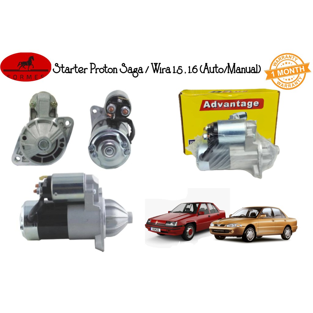 Proton Saga Wira 1.5 1.6 (Auto/Manual) High Speed Starter 12V 1.2KW (MD ...