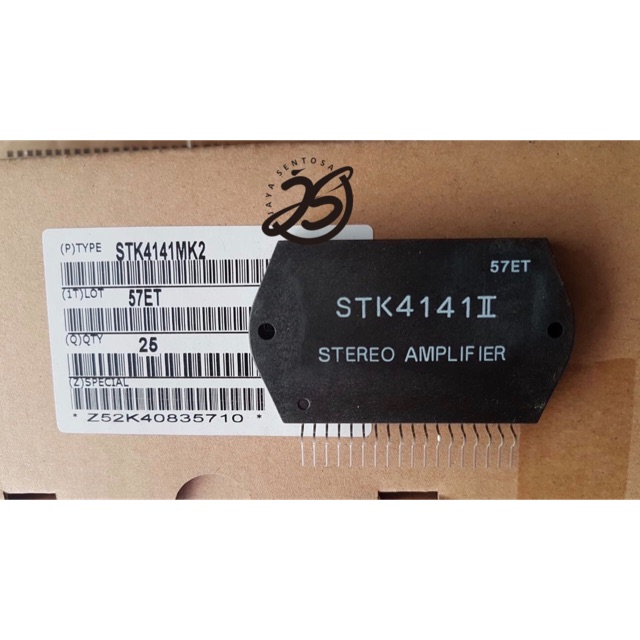 Stk4141 II POWER AMPLIFIER STK4141 II STK4141II ORIGINAL (ORIGINAL ...