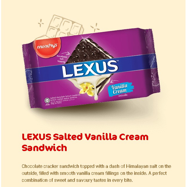 Munchy's Lexus Biscuits /Biskut Assorted 190g/200g | Shopee Malaysia
