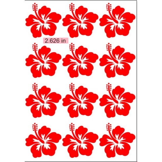 STICKER BUNGA RAYA IRON ON | Shopee Malaysia