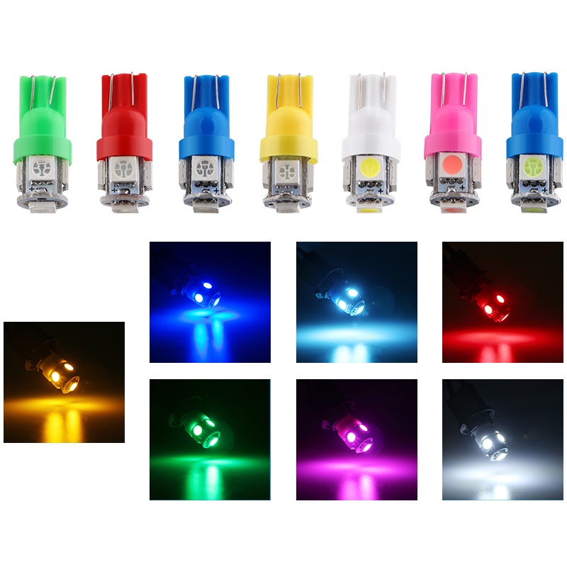[Ready Stock] T10 LED Signal Bulb Mentol Light Lamp Lampu LED Car ...