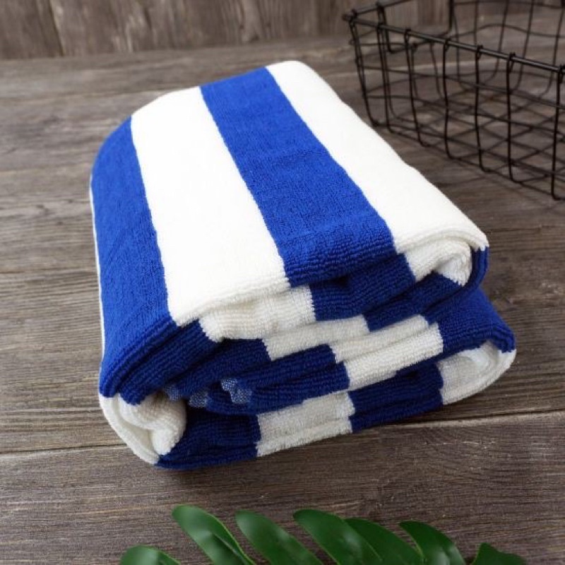 Zoe 100% Cotton Swimming Pool Towel Blue Green 425 Grams - Hotel ...
