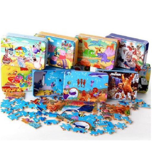 200-piece tin box puzzle set (many models) | Shopee Malaysia