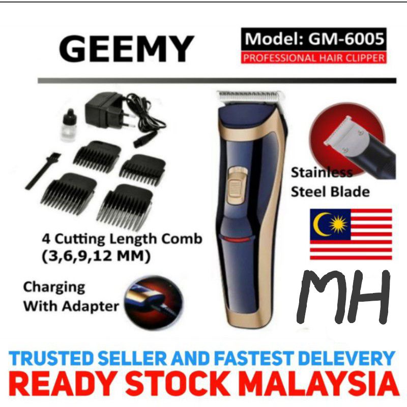 Mesin Gunting Rambut Professional Hair Clipper Geemy/Gemei/Progemei GM6005 GM6130 GM6053 GM6011 ...