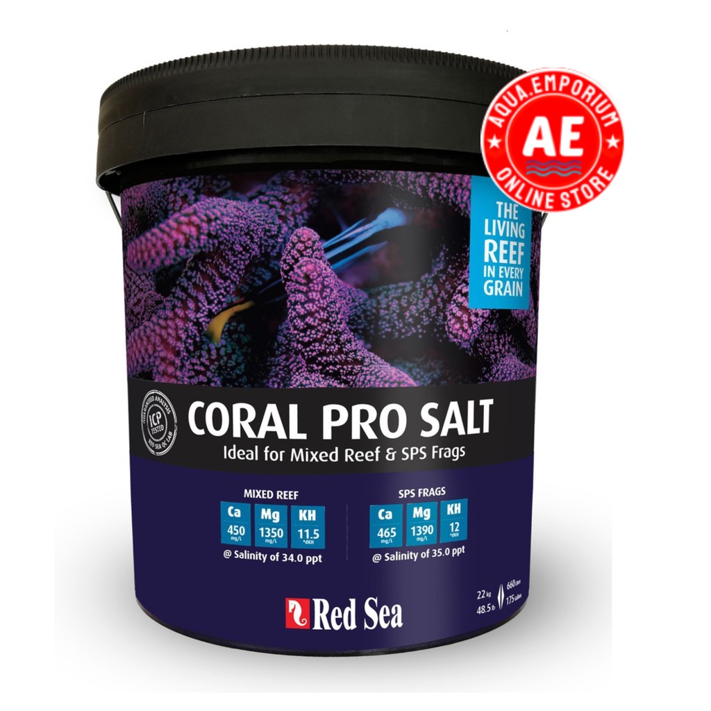 Red Sea Coral Pro Salt For Marine Saltwater Aquarium (Repack) Garam ...