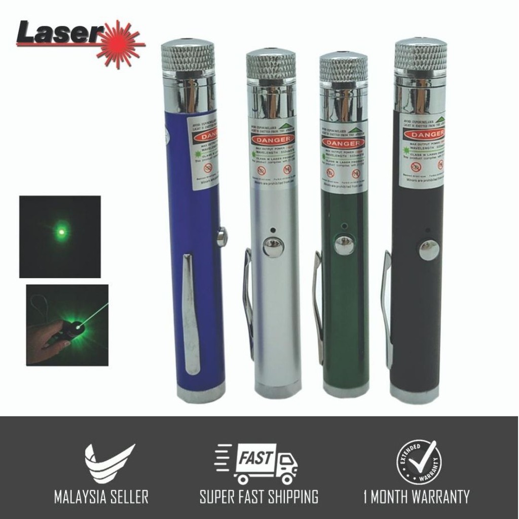 Rechargeable Portable USB Wireless Long Range Green Laser Pointer [201 ...