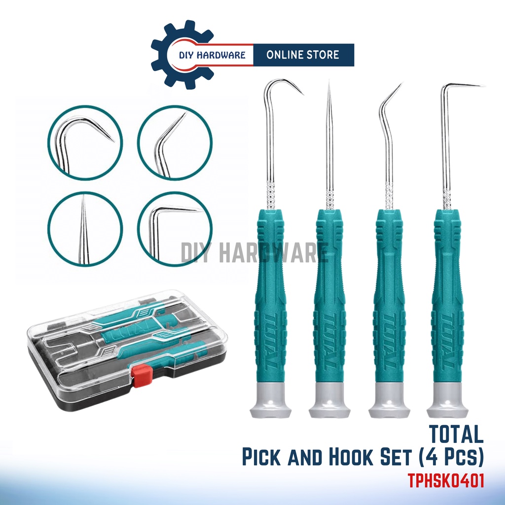 Total Pick and Hook Set (4 Pcs) TPHSK0401 | Shopee Malaysia