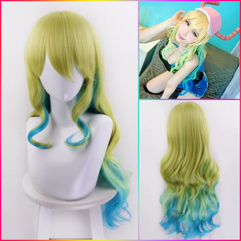 Miss Kobayashi's Dragon Maid - Lucoa Quetzalcoatl 75cm - Cosplay Wig | Shopee Malaysia