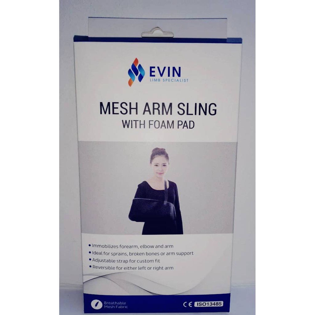 EVIN Mesh Arm Sling with Foam Pad | Shopee Malaysia