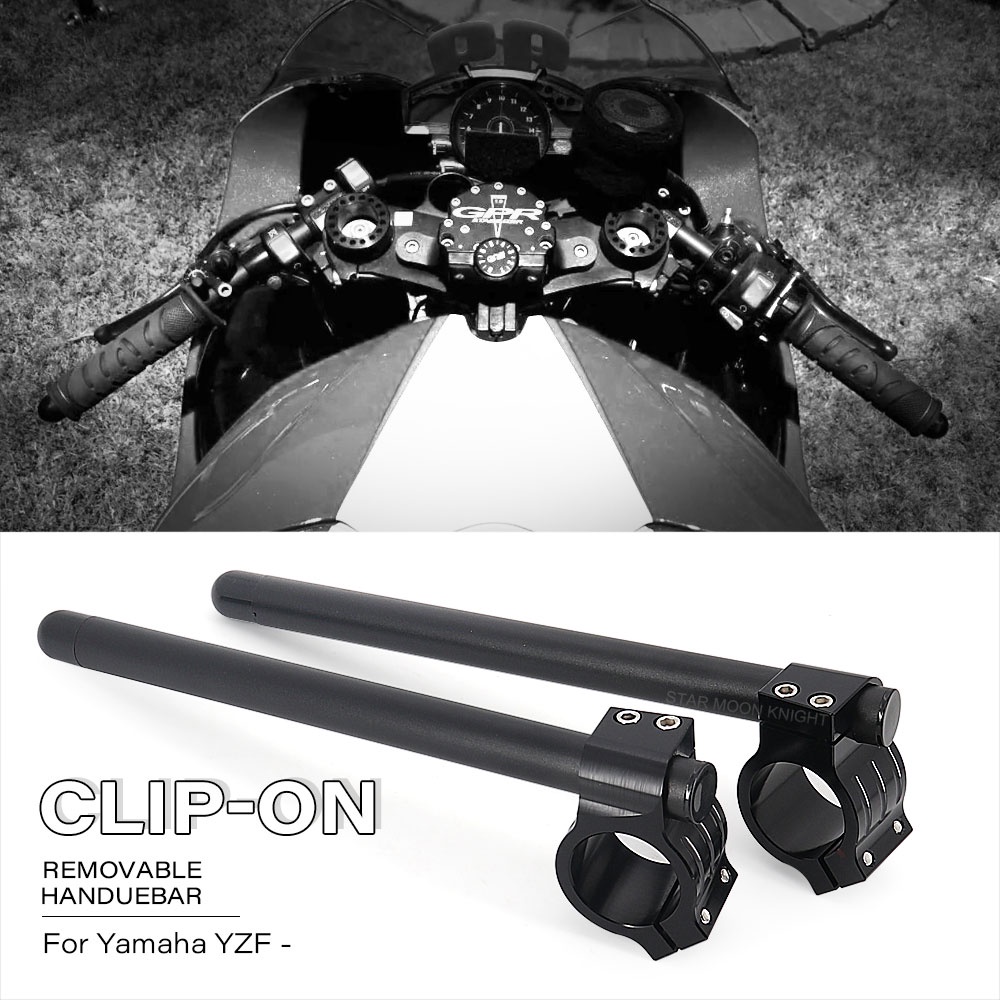 Motorcycle CNC Clip on Fork Riser Regular Handlebar For Yamaha YZF-R1 ...