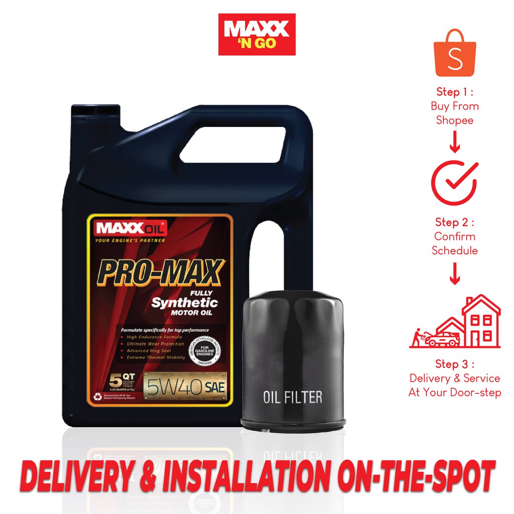 SERVICE ANYWHERE Naza MaxxOil Max-Energy+ 10W-40- SEMI Synthetic ...