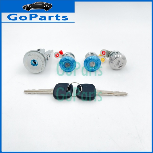 IGNITION STARTER KEY & DOOR KEY LOCK FULL SET TOYOTA AVANZA F601 F602 ...