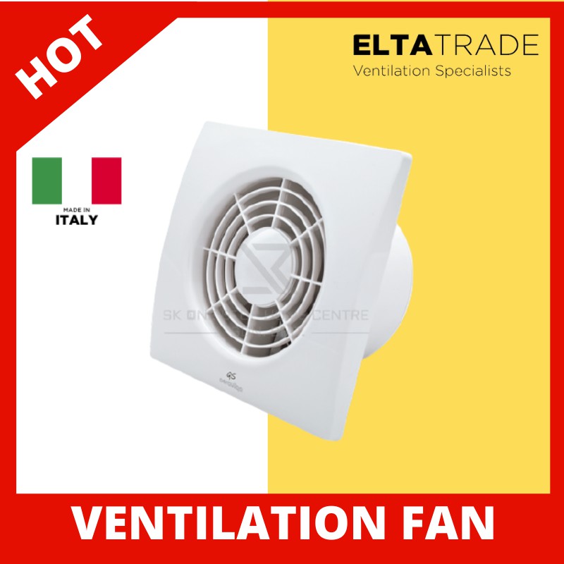 (Authorised) Elta Trade QS100 Streamline Axial Fan | Shopee Malaysia
