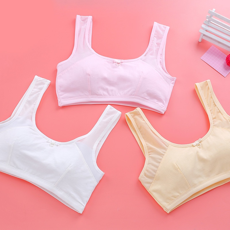 [Stage 2] Teenager Bra Cotton Soft Training Bra Budak Perempuan bra ...