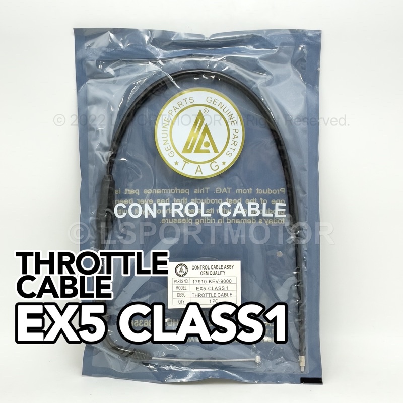 HONDA EX5-CLASS1 THROTTLE CABLE 17910-KEV-9000 EX5CLASS1 EX5CLASS 1 ...