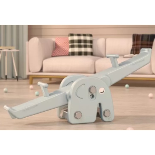 Children's Seesaw Single Spring Teeter Totter Swing Kids Ride Outdoor ...