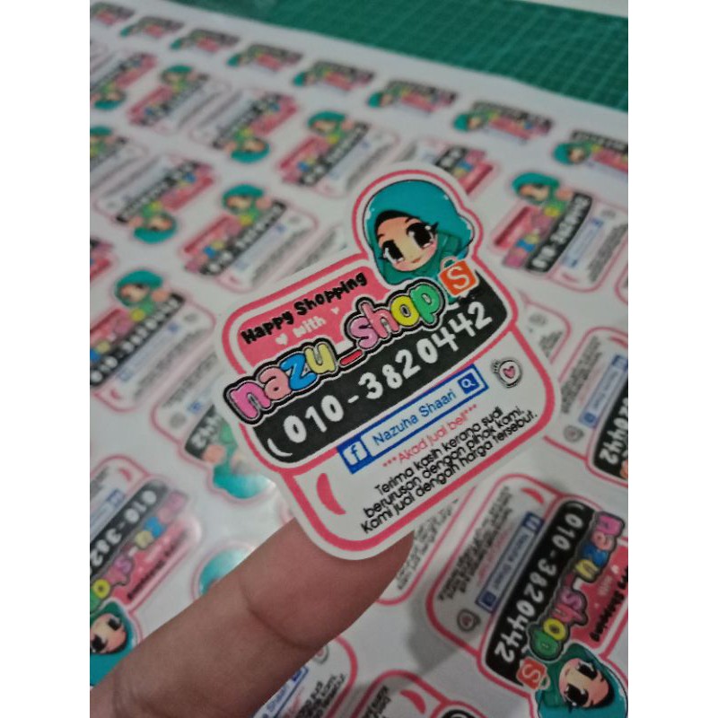MENERIMA TEMPAHAN STICKER PRODUK, MAJLIS KAHWIN DAN SEBAGAINYAA MURAH ...
