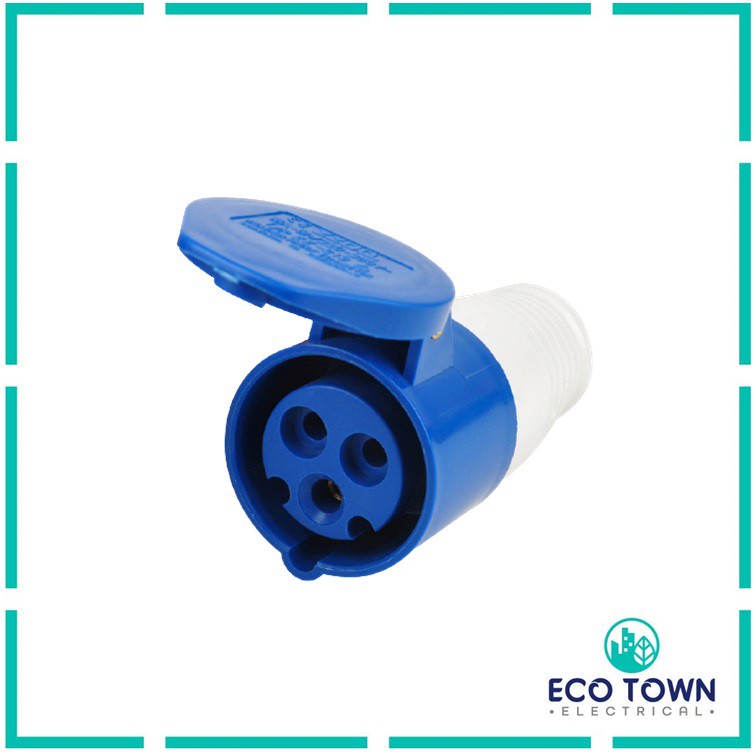 3 Pin 16A / 32A Industrial Commando Connector Socket | Shopee Malaysia