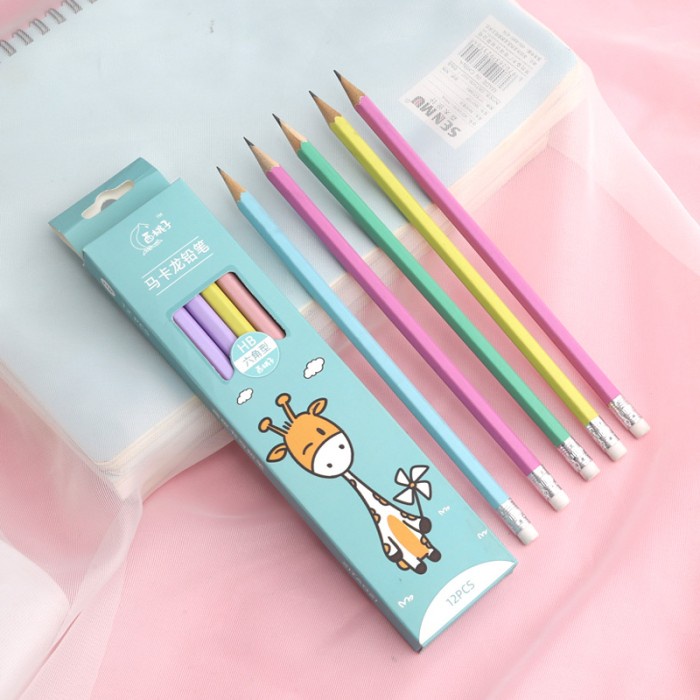 Children's Writing Pencil Contains 12 Pieces/Children's Learning Pencil ...