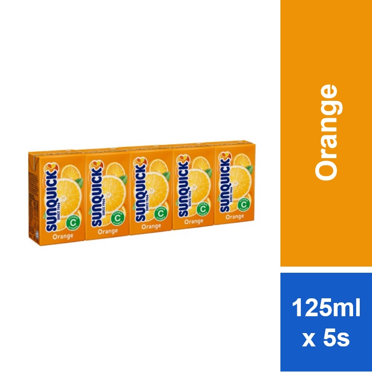Sunquick Fruit Drink Orange 125ml x 5s | Shopee Malaysia