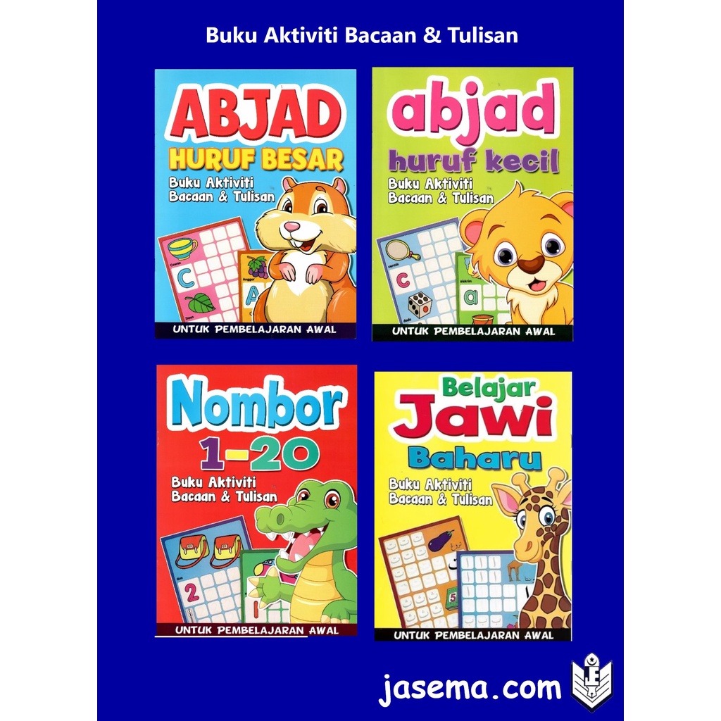 ABJAD | abjad | Nombor | Jawi Untuk Pembelajaran Awal Prasekolah Buku ...