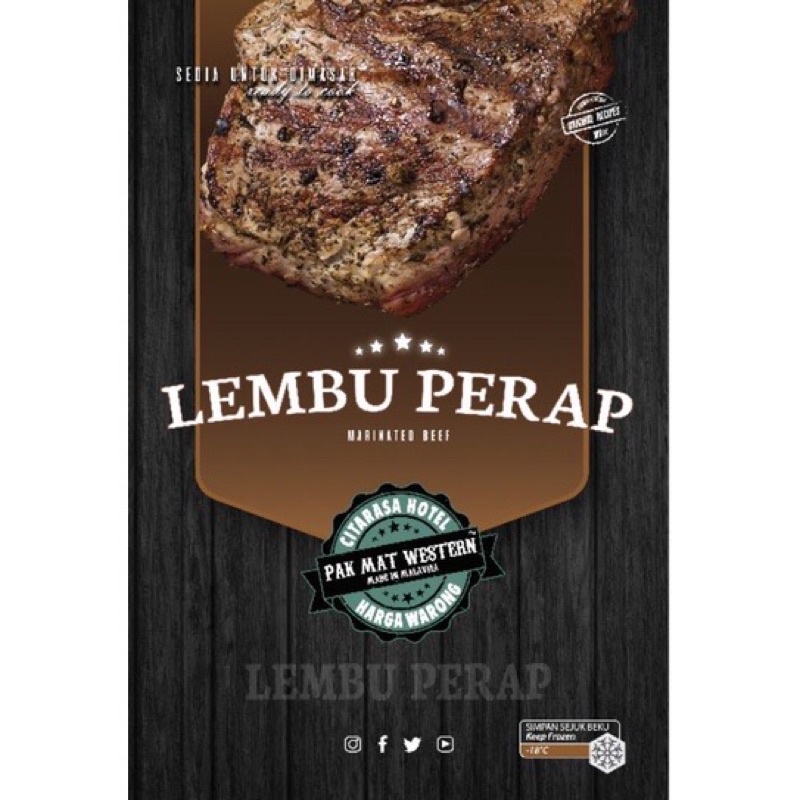 Kambing Perap, Daging Lembu Perap Dan Ayam Grill 100% Original Pak Mat ...