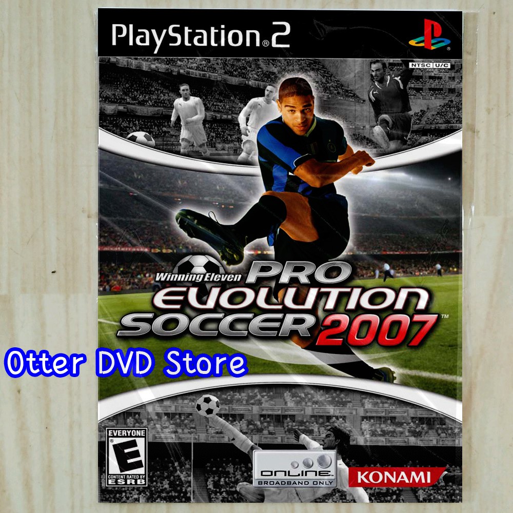 Ps2 PS 2 Winning Eleven PES 2007 Game Cassette (USA Version) | Shopee ...