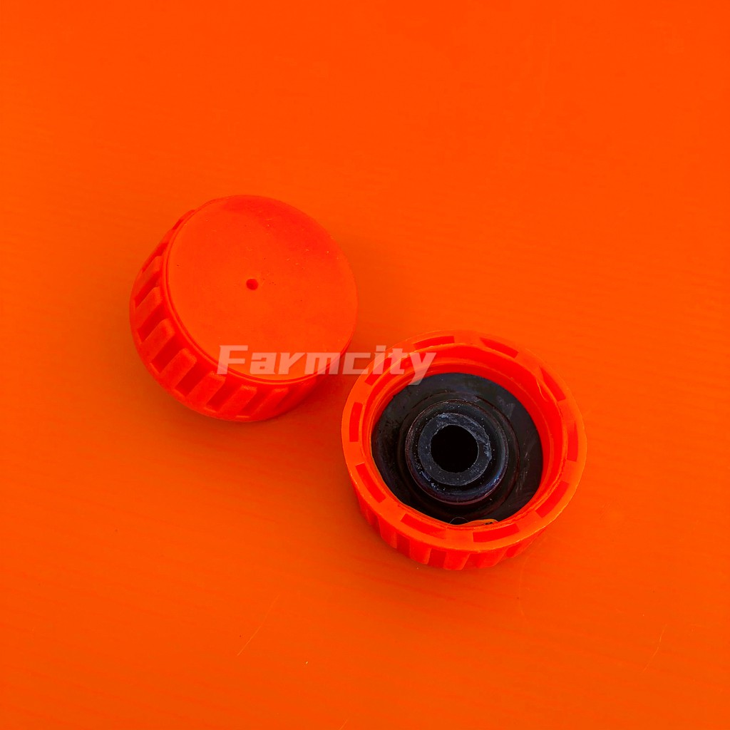 BG328 T328 Mesin Rumput Brush Cutter Fuel Tank Cap Oren Oil Cap ...