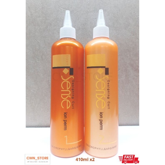 Sense Ion Perm Lotion Set 410mlx2 (Hot & Cold Perm - Designing Curl ...