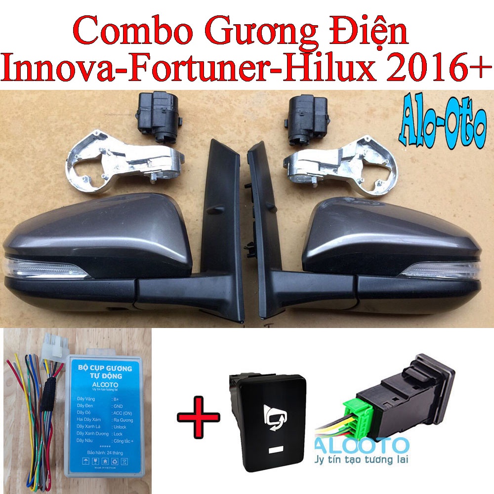 Toyota Hilux, Innova,Fortuner 2016 - 2022 folding mirror motor skeleton ...