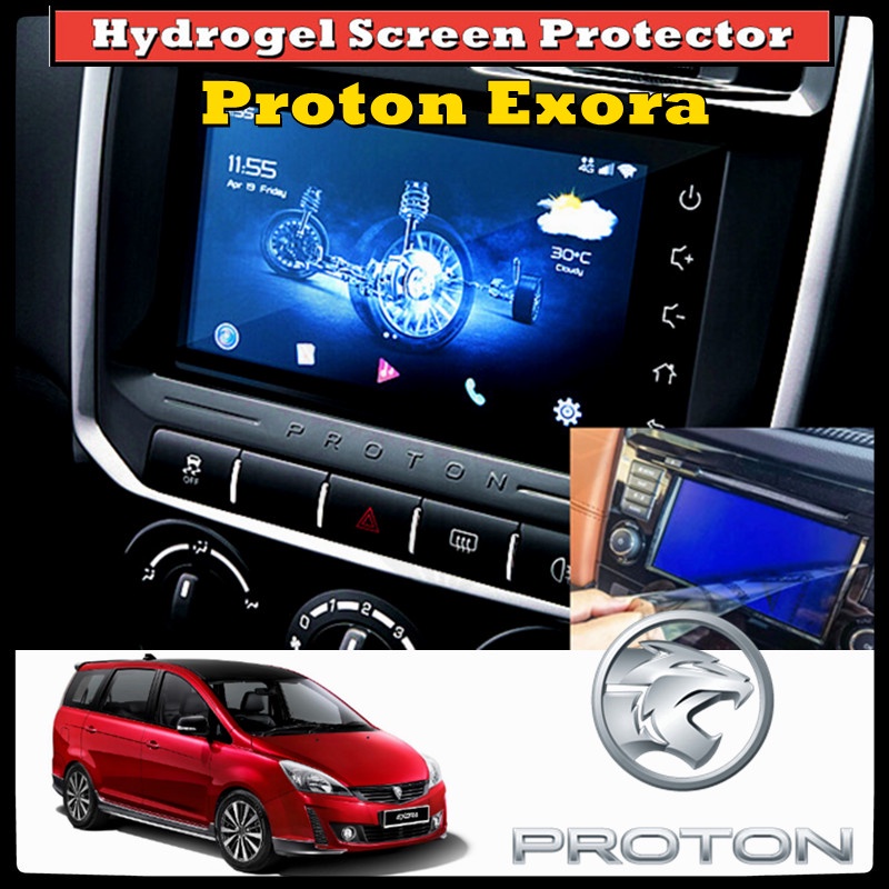 Proton Exora Head Unit Screen Infotainment Hydrogel Screen Protector ...
