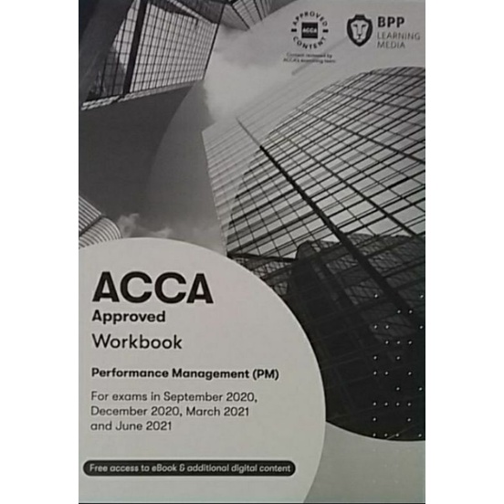 Acca Performance Management Workbook Ready Stock Shopee Malaysia