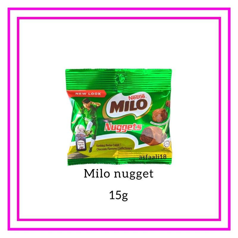Milo nugget chocolate 15g | Shopee Malaysia