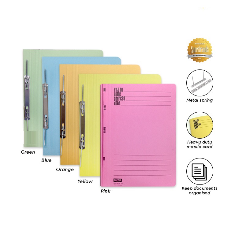 Abba Mega 350 Manila Flat Spring File Manila File Spring File Uk