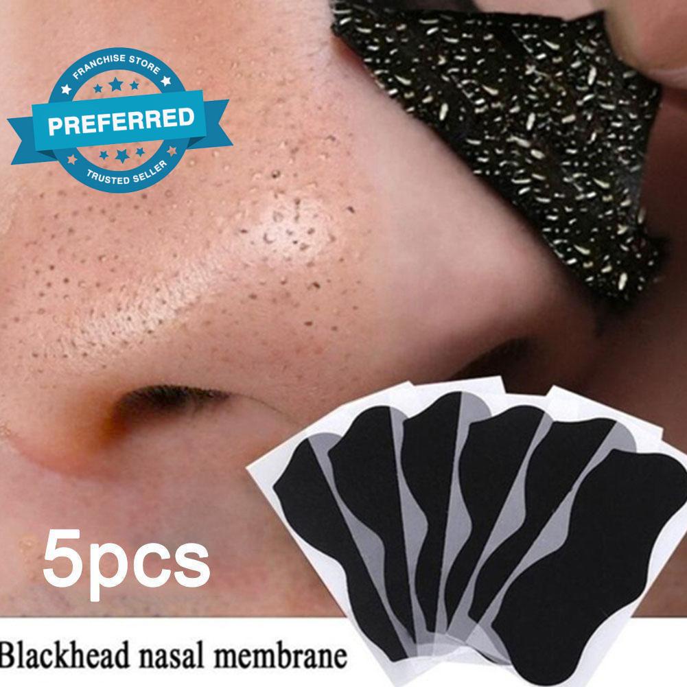 5pcs Blackhead Removal Mask/ Nose Pore Cleansing Strips/ Blackhead Mask ...