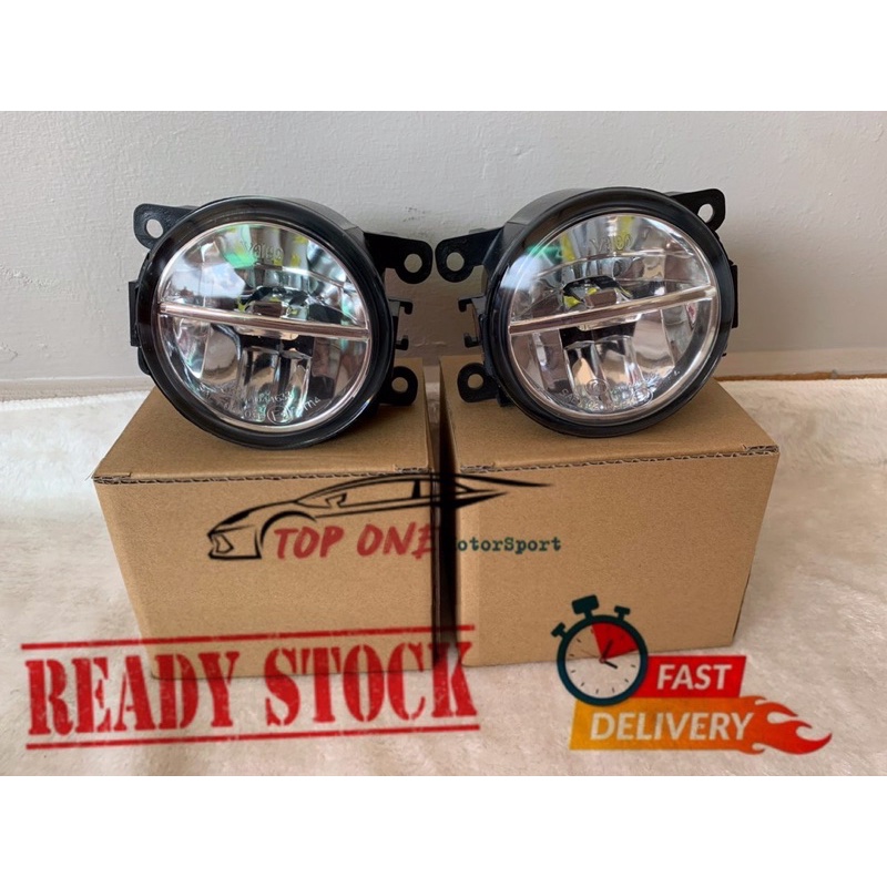 Mitsubishi Valeo LED 6000K OEM Fog Lamp / Asx Pajero Triton Xpander ...